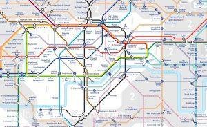 New Tube map with Elizabeth Line published by Transport for London ...